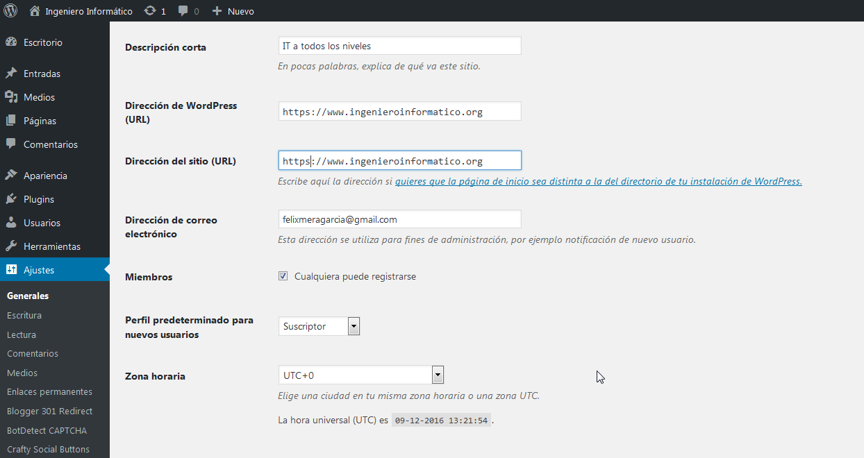 Migrar de HTTP a HTTPS en Wordpress utilizando certificados SSL/TLS gratuitos de Let's Encrypt ...